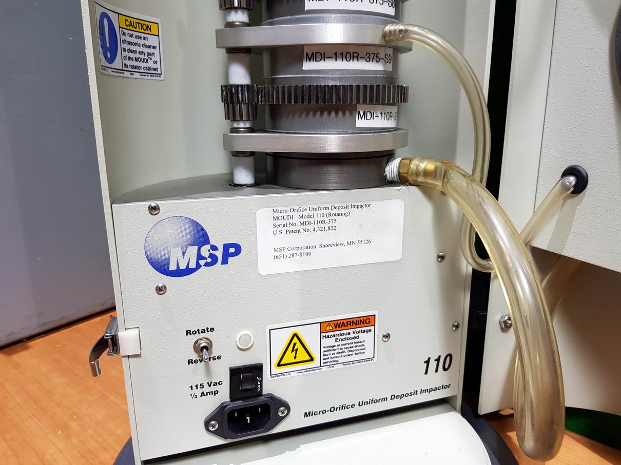 소리전자 - MSP Moudi impactor 110 다단 먼지분리 채집기