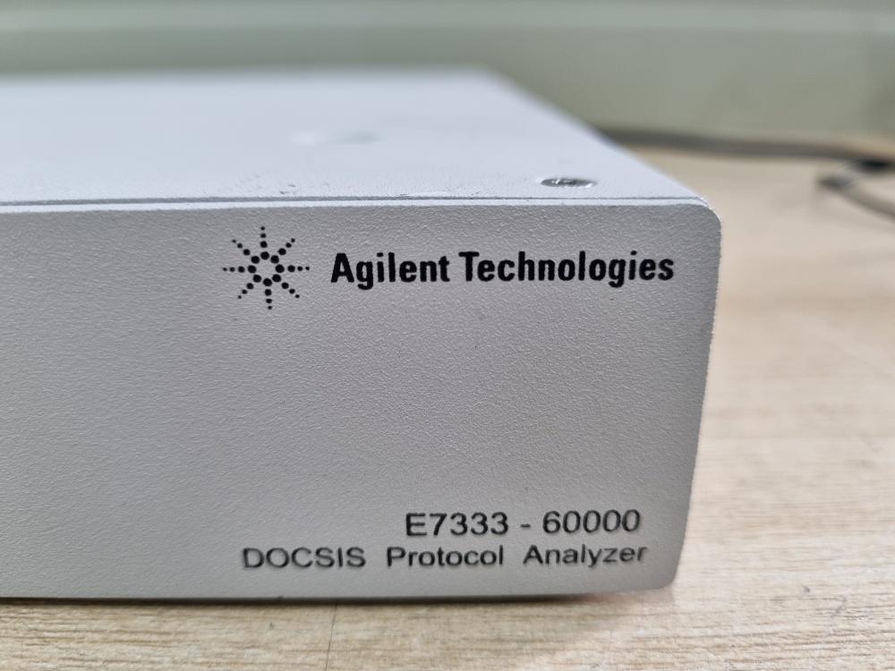 Agilent E7333-60000 DOCSIS Protocol Analyzer 프로토콜 분석기 - 계측기-장터 - 소리전자