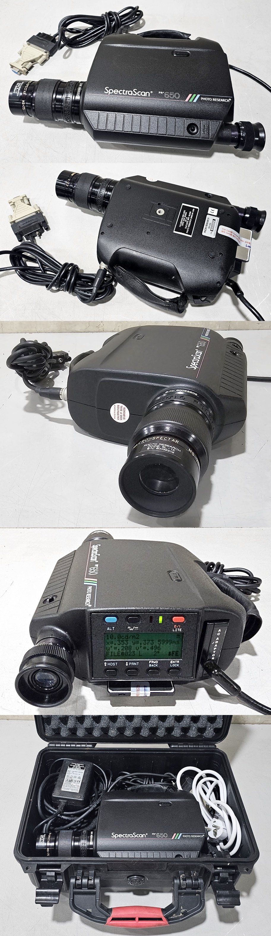 spectrascan pr-650 분광색차계(가격인하) - 계측기-장터 - 소리전자