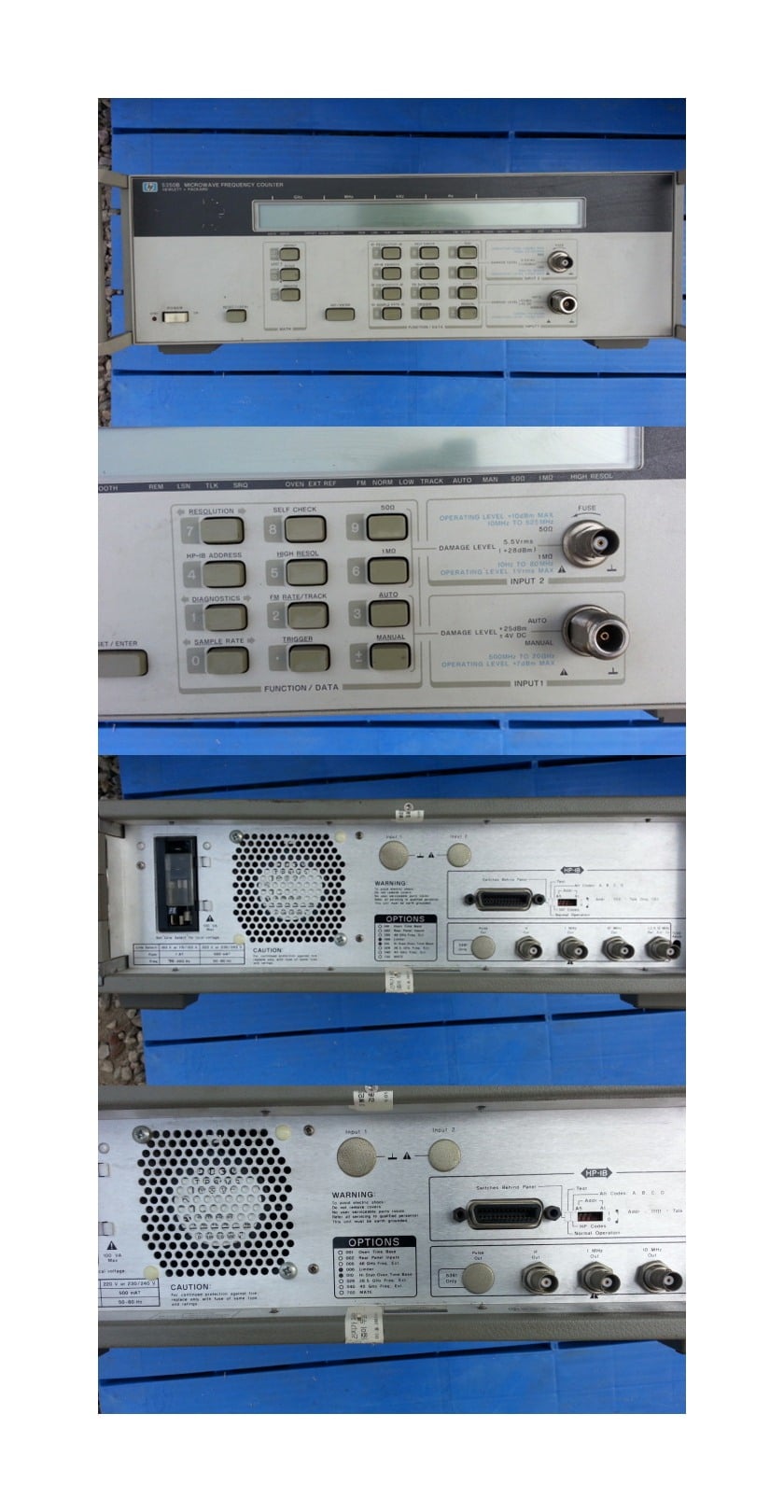 소리전자 - HP사 Frequency Counter (5350B) & HP사 Adapter (X281A) 판매