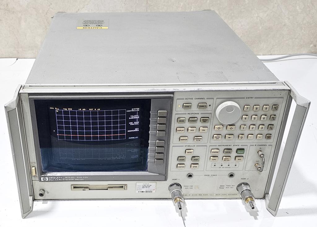 HP 8753D Network Analyzer, 30 kHz to 6 GHz - 계측기-장터 - 소리전자