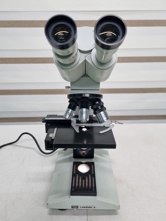 소리전자 - Carl Zeiss JENA LABOVAL 4 Microscope 현미경