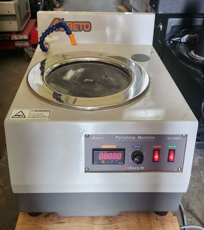 1구 테이블 시편연마기 [NA-P2001] Polishing Machine, 폴리싱 머신 - 계측기-장터 - 소리전자
