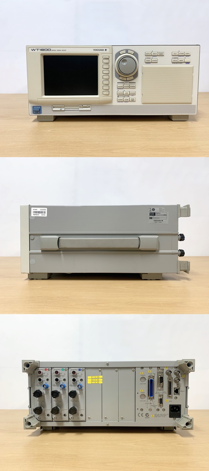 WT1600 요꼬가와 파워미터 50A 3CH 판매 - 계측기-장터 - 소리전자