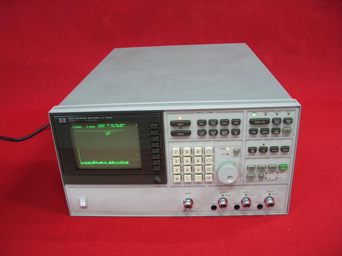 HP(Ag) 3577A NETWORK ANALYZER - 계측기-장터 - 소리전자