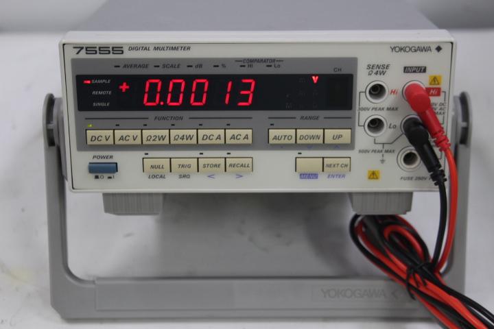 YoKogawa 7555 Digital Multimeter 5.5 디지트 요꼬가와 멀티미터 - 계측기-장터 - 소리전자