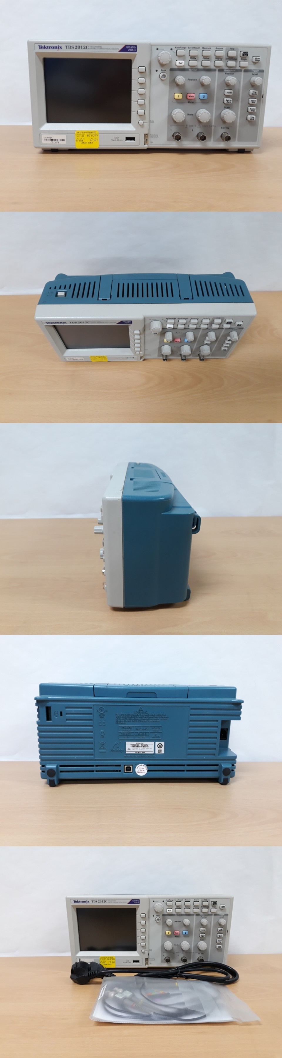 중고오실로스코프 텍트로닉스 TDS2012C 100MHz 2ch 판매합니다. - 계측기-장터 - 소리전자
