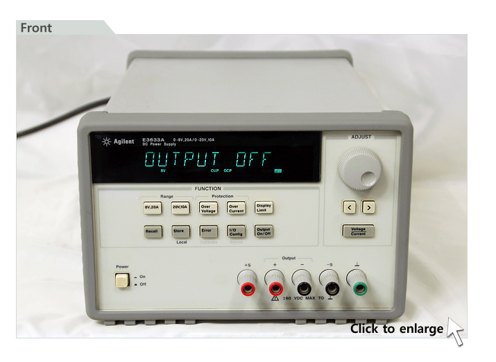 소리전자 - ※ Power Supply E3633A 판매합니다.
