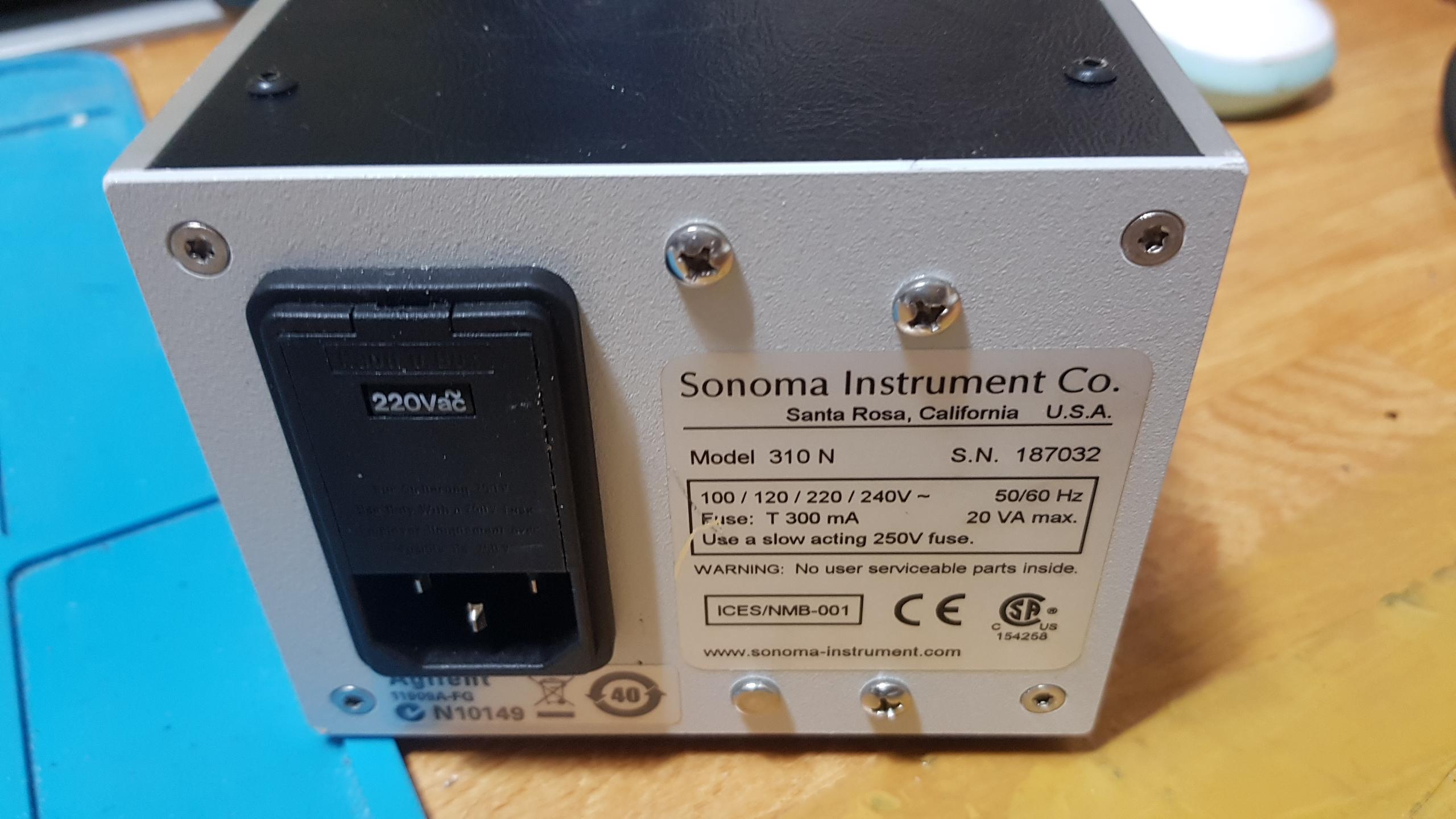 Sonoma 310 Broadband RF Amplifier, 9 kHz to 10 GHz - 계측기-장터 - 소리전자