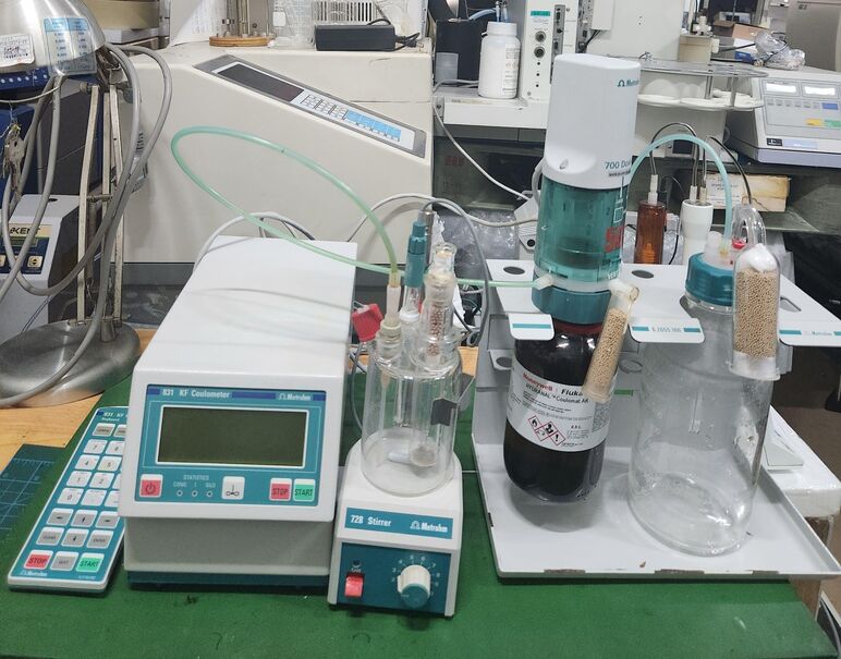 Metrohm 831 Coulometer 칼피샤 수분측정기 - 계측기-장터 - 소리전자