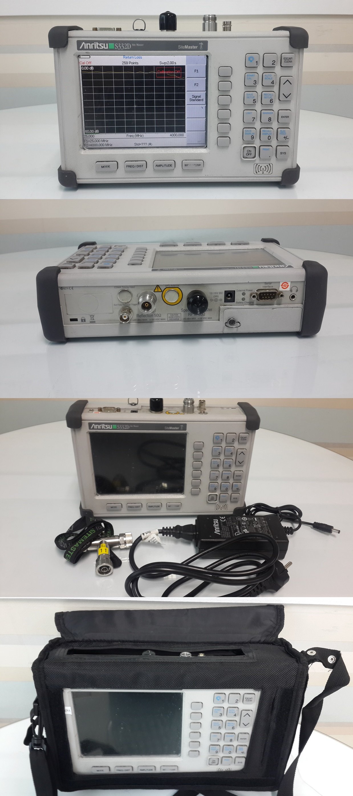 소리전자 - Anu S332D SeMe 케이블안테나분석기 판매