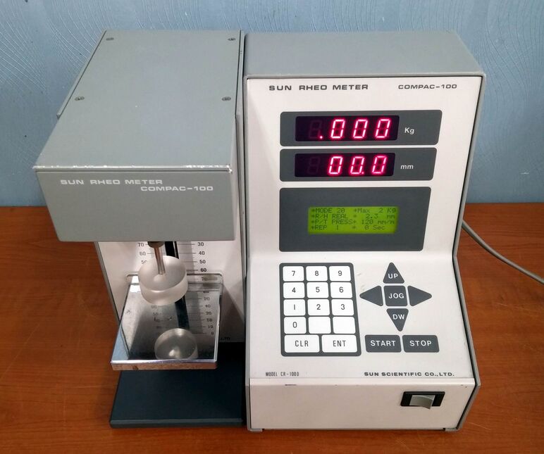 소리전자 - 판매완료--SUN Rheo meter Compac-100 레오미터