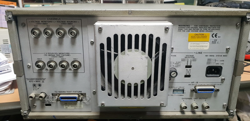 HP 4145B Semiconductor Parameter Analyzer - 계측기-장터 - 소리전자