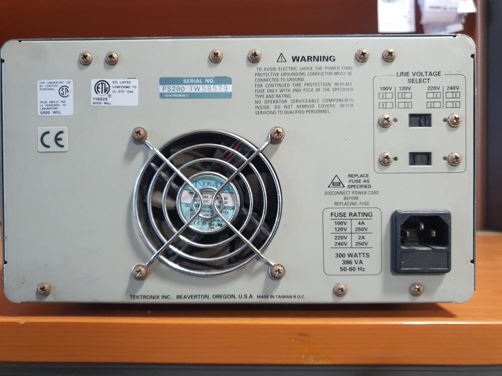 소리전자 - Tektronix Dc Power Supply ps280 파워서플라이