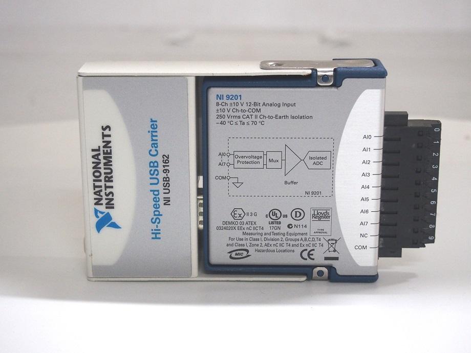 NI USB CompactDAQ 9162 (1슬롯) w/Module - 계측기-장터 - 소리전자