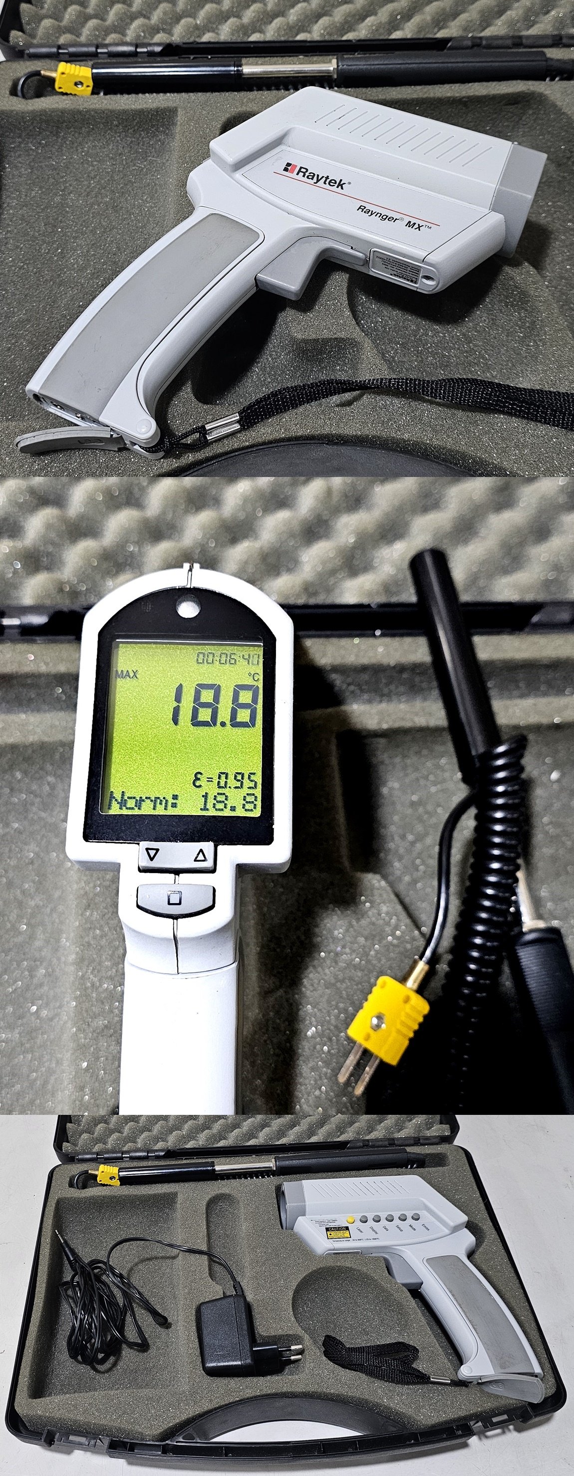 소리전자 - Raytek MX 시리즈 적외선 온도계