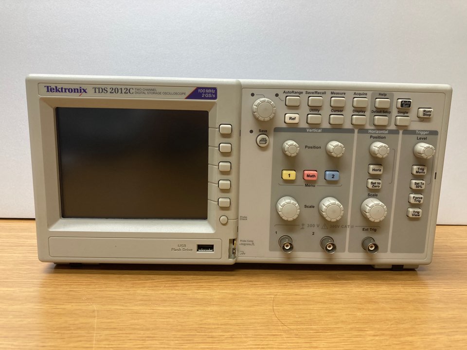 Tektronix TDS2012C Digital Storage Oscilloscope 오실로스코프 2ch 100Mhz 2GS/s ...