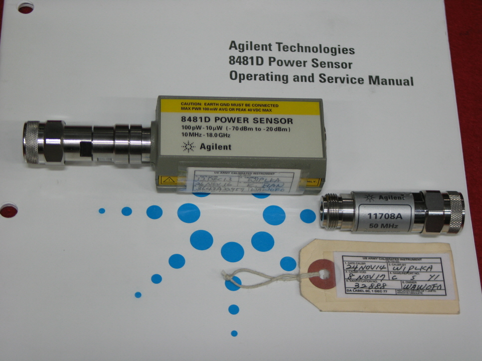 소리전자 - Alt 8481D파워센서+11708A ATTENUATOR