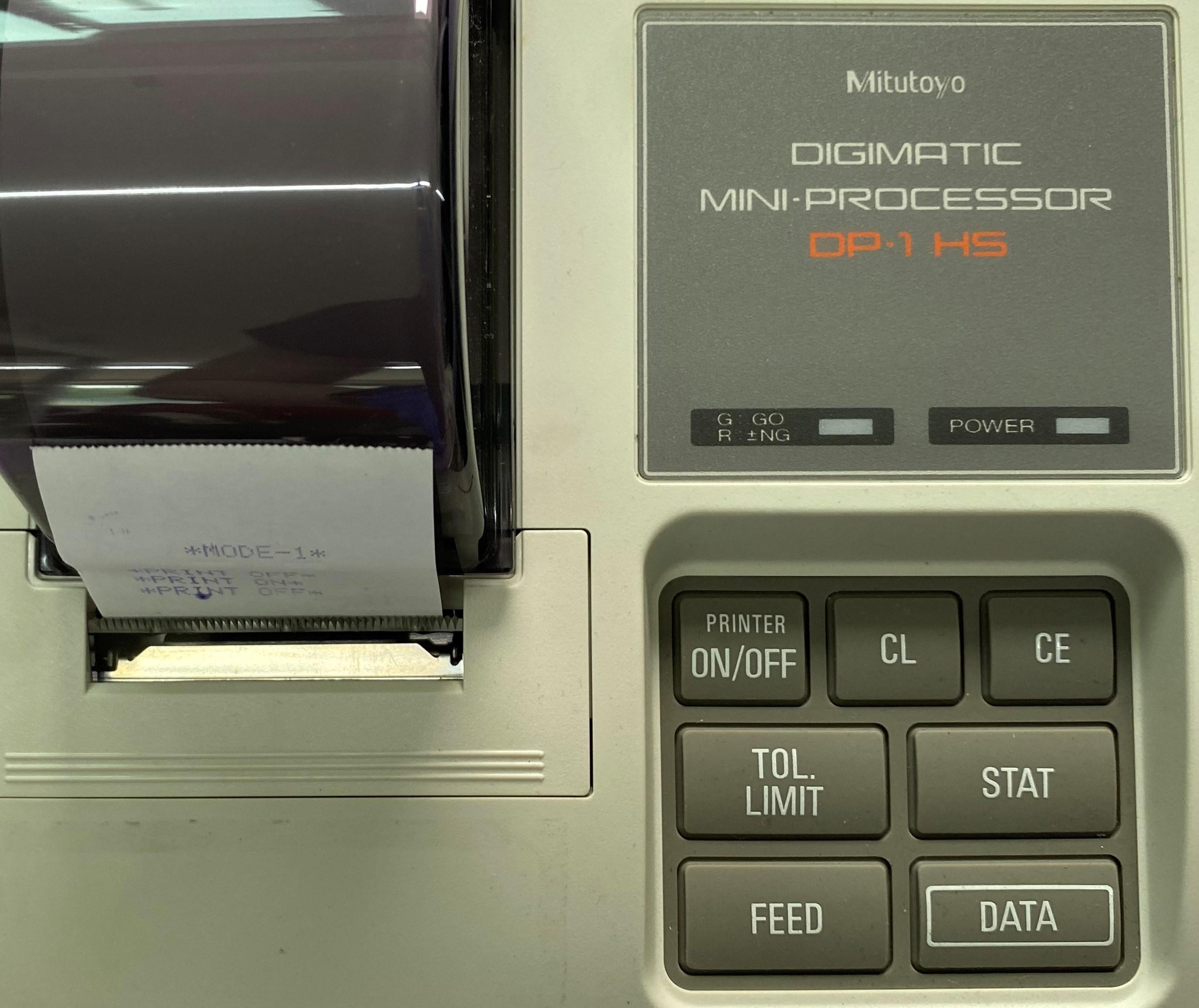 미니 프린터 DIGIMATIC MINI Processor DP -1 HS - 계측기-장터 - 소리전자