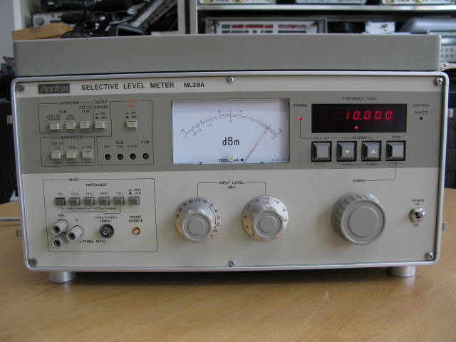 SELECTIVE LEVEL METER ML38A - 계측기-장터 - 소리전자