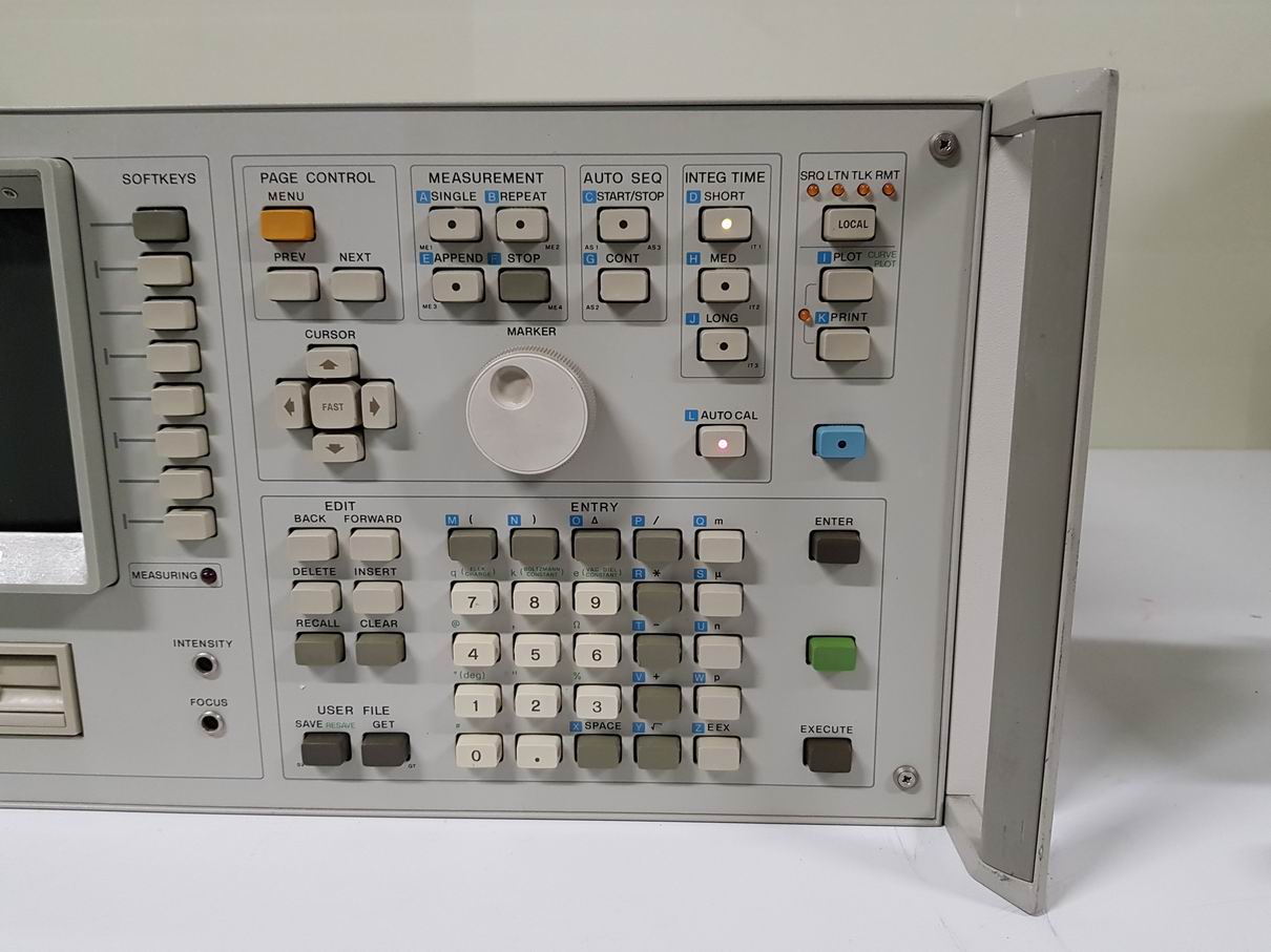 소리전자 - Agilent HP 4145B Semiconductor Parameter Analyzer