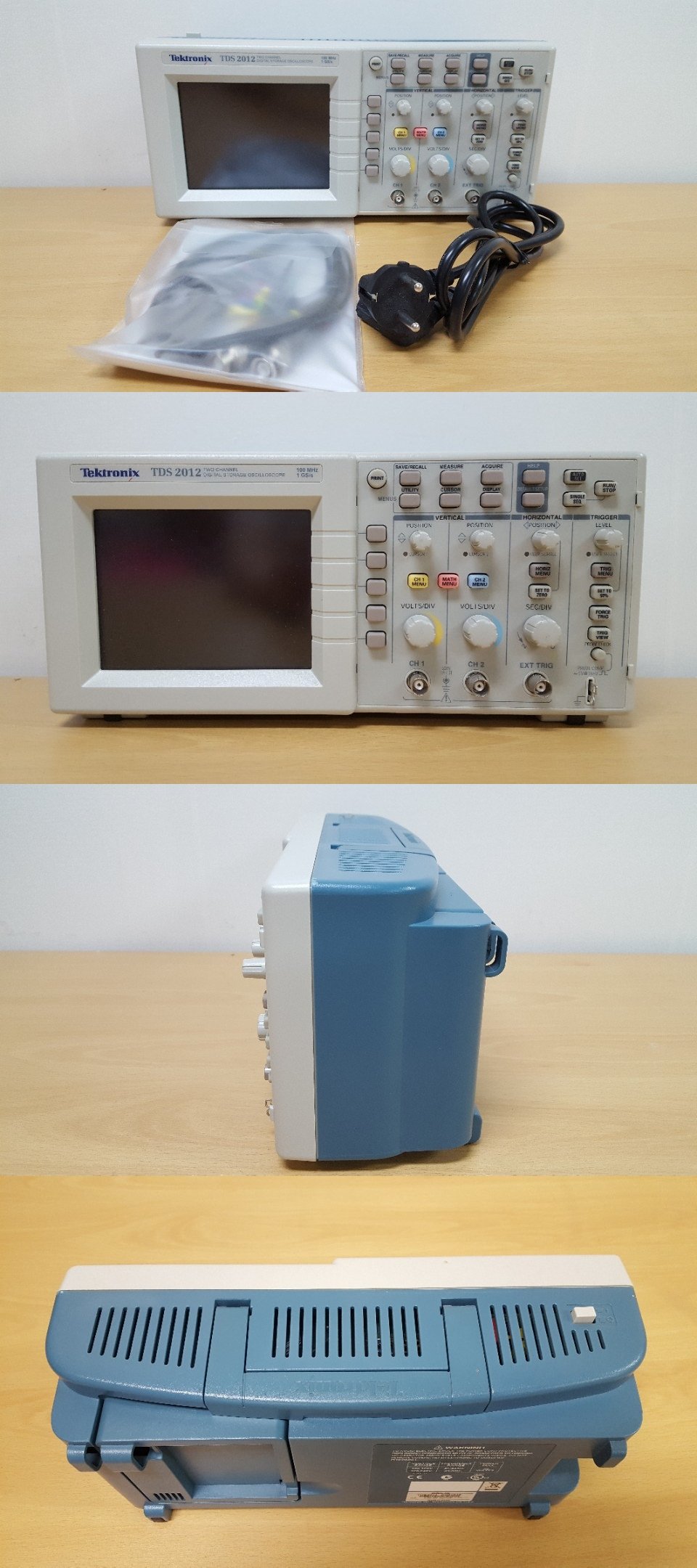 TDS2012 텍트로닉스 중고오실로스코프 100MHz 2ch 판매 - 계측기-장터 - 소리전자