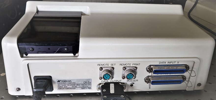 Topcon coordinate computer ca-2 - 계측기-장터 - 소리전자