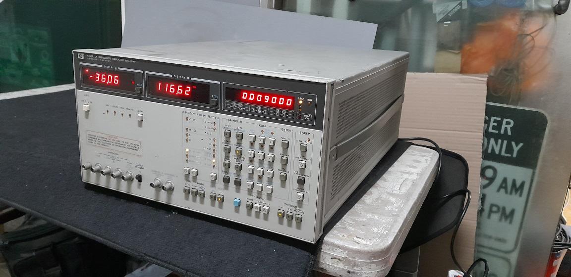 HP 4192a - 계측기-장터 - 소리전자