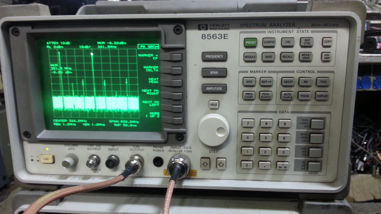 8563E 26.5Ghz 스펙트럼 아날라이저 부품용 팝니다 - 계측기-장터 - 소리전자