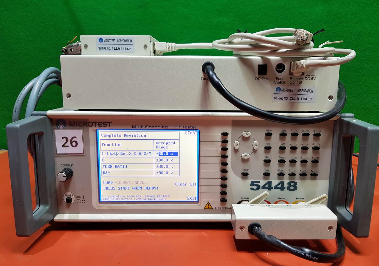 MicroTest 5448 Multi Scanning LCR Meter - 계측기-장터 - 소리전자