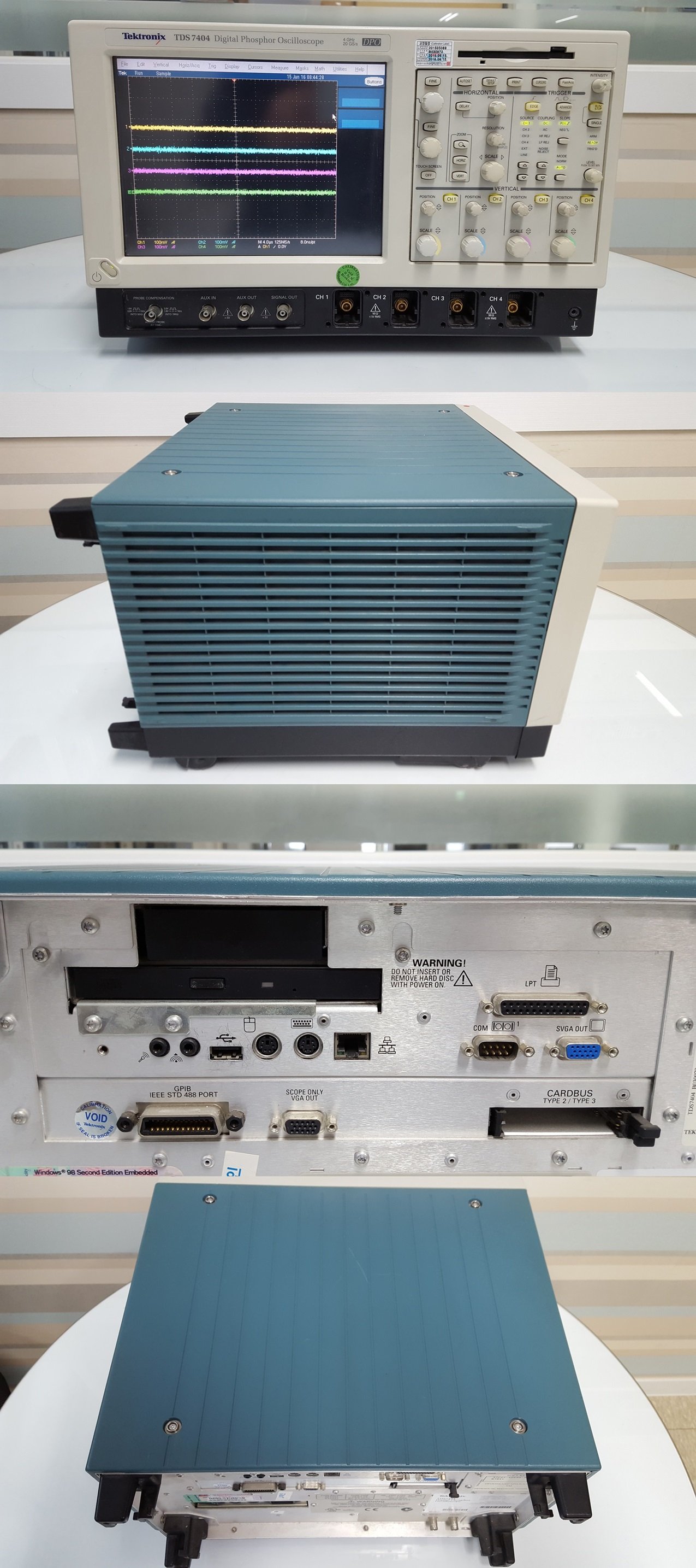 중고오실로스코프 텍트로닉스 TDS7404 4GHz 4h 판매 - 계측기-장터 - 소리전자
