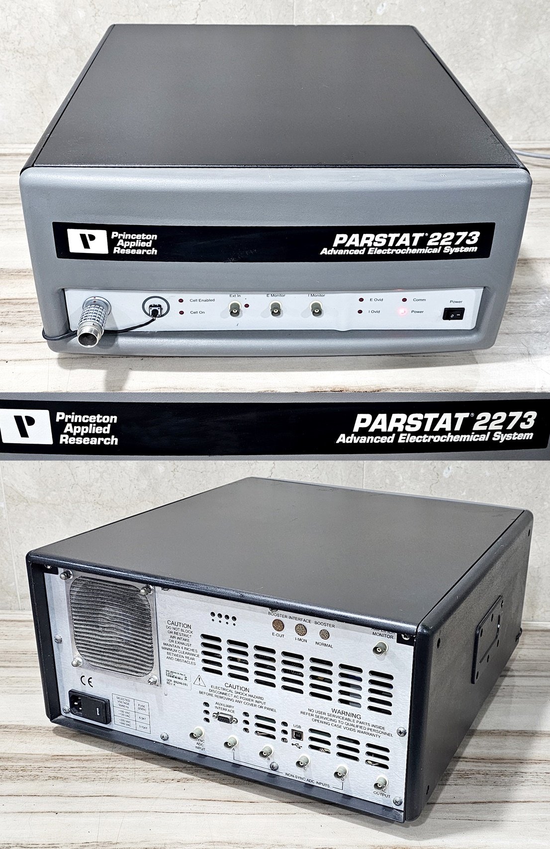 Princeton Applied Research - PARSTAT 2273 - 계측기-장터 - 소리전자