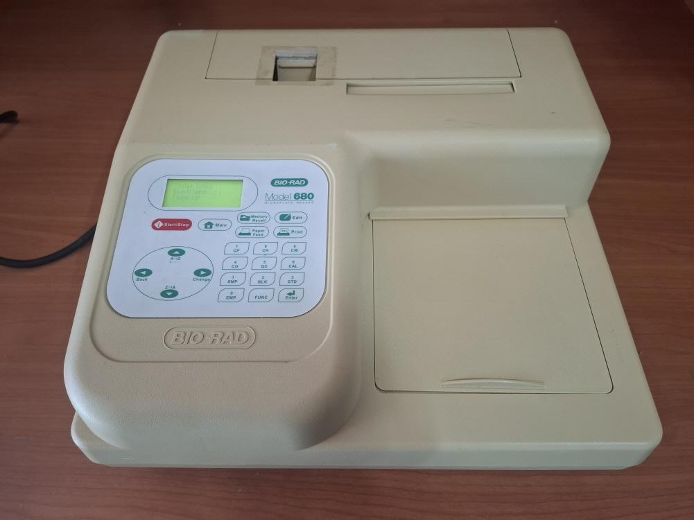 Bio Rad Model 680 Microplate Reader 마이크로 플레이트 리더 - 계측기-장터 - 소리전자