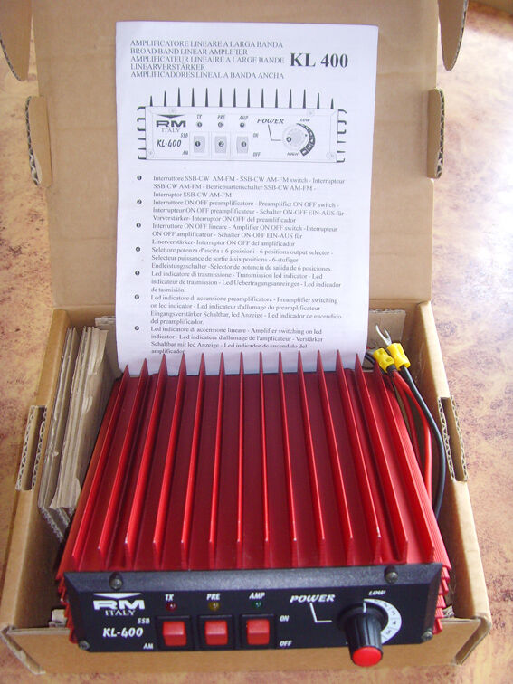 소리전자 - ITALY RM KL-400 HF AMP