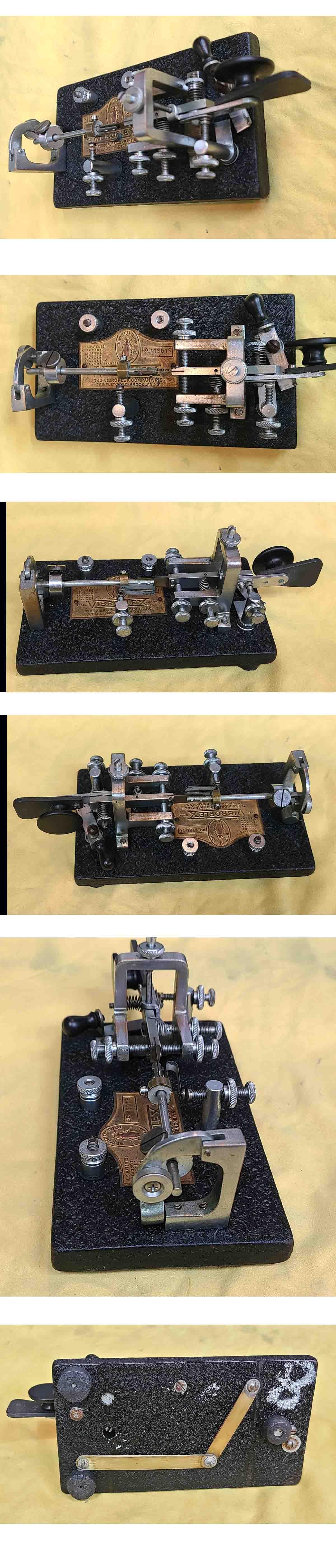 소리전자 - CW용 bug Key ( VIBROPLEX 제품. U.S.A)