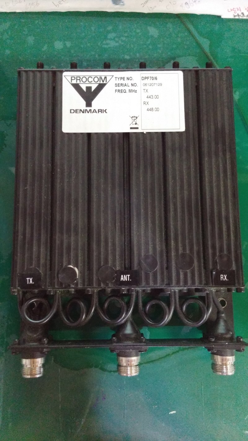 소리전자 - DUPLEXER 업무용 주파수 72 MHz 용 DPF706