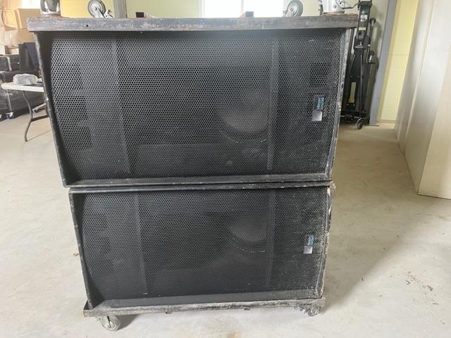 소리전자 - ATAKA AK-218B 18"더블 서브우퍼 [판매완료]