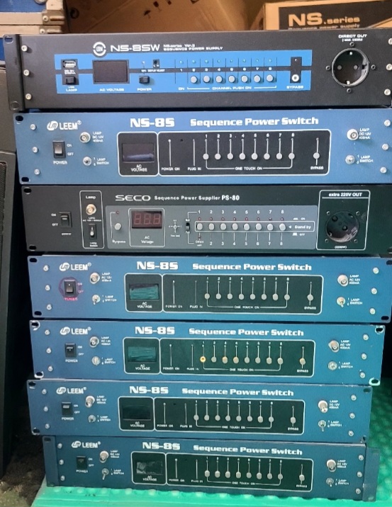 소리전자 - LEEM NS-8S 순차전원분배기