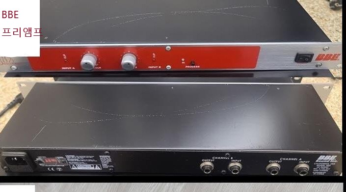 소리전자 - * BBE 382i 명기 프리앰프 사운드 프로세서 : 12만원!