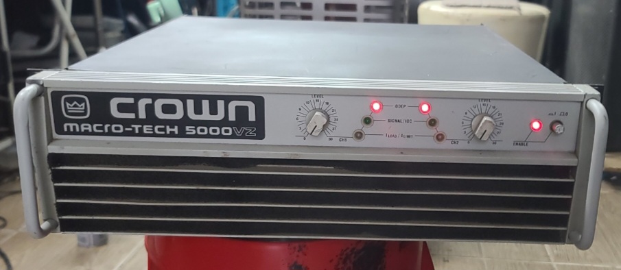 CROWN MACRO TECH 5000VZ - 전자종합-장터 - 소리전자