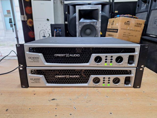 crest audio CC4000 파워앰프 팝니다 - 전자종합-장터 - 소리전자