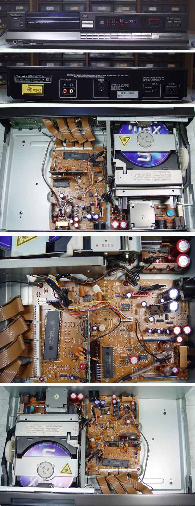 소리전자 - Technics SL-P500 CD Player