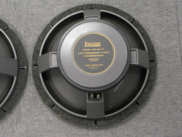 ALTEC 515 - 8GHP 에 가장 어울리는 드라이버로 어떤 것이 좋을까요 ? - 알텍 동호회 - 소리전자