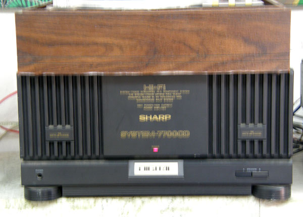 소리전자 - SHARP SYSTEM-7700CD 150W 파워앰프