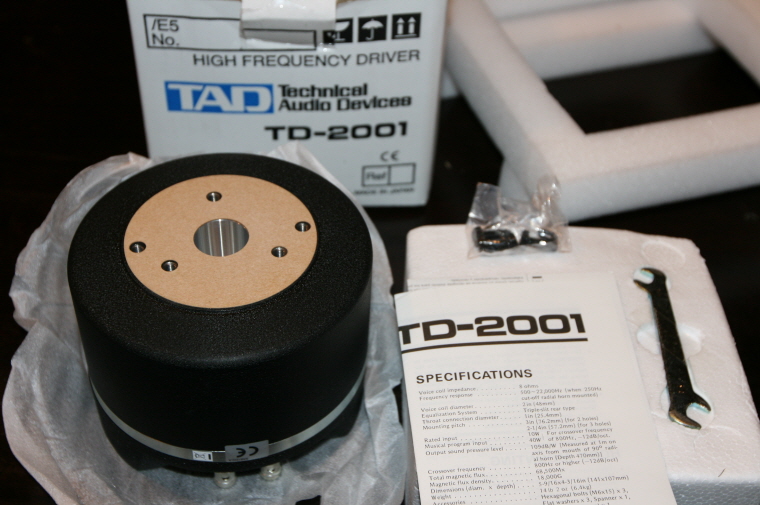 TAD 2001 사용기 - 빈티지 동호회 - 소리전자