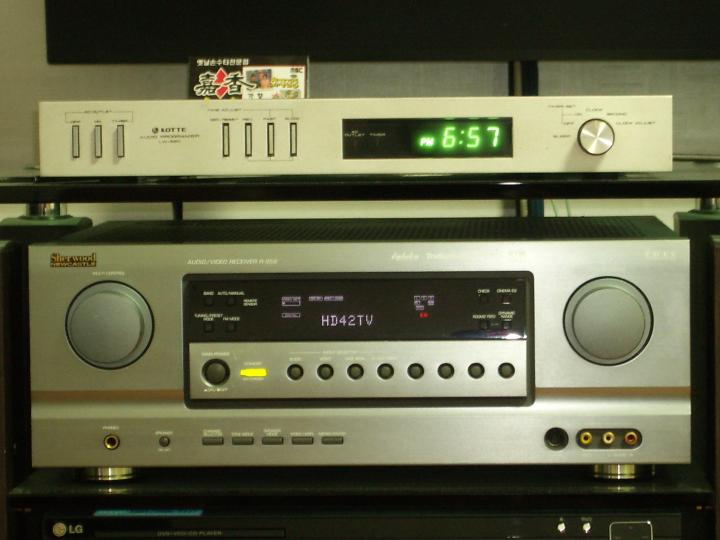 소리전자 - 셔우드(인켈) 상급 돌비디지털61DTS리시버 R-956