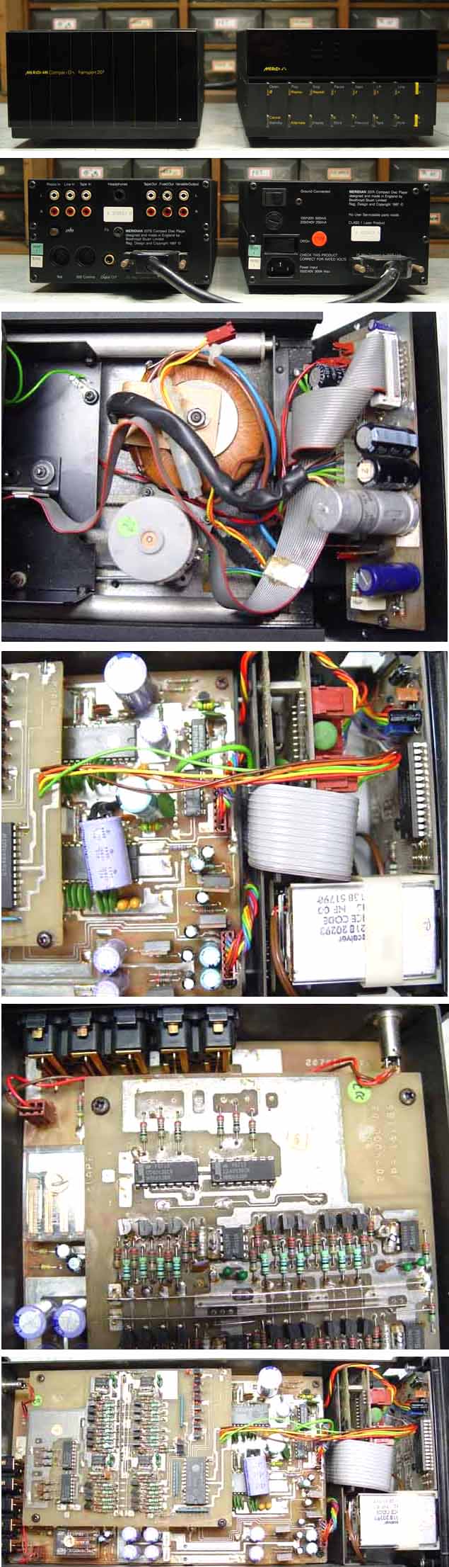 소리전자 - Meridian 207 CD Player