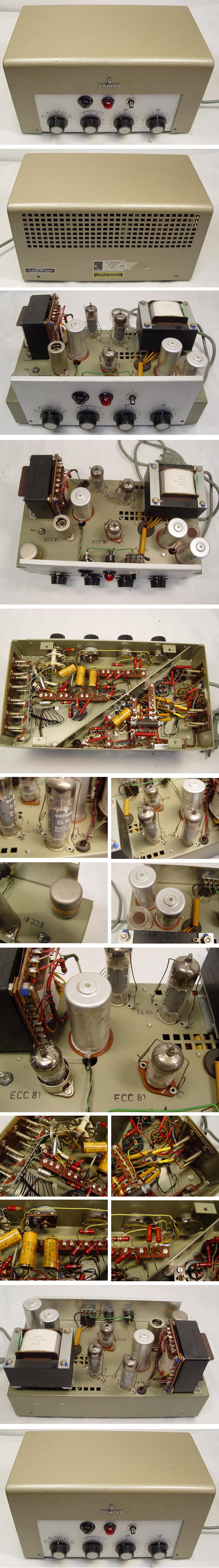 siemens 6S Ela 2427C-Tube Intergrated Amp - 오디오 위탁 매물 - 소리전자